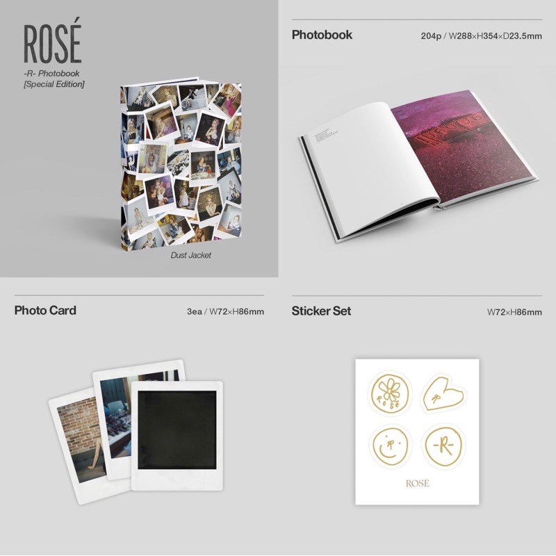 [เปิดหาร] Rosé - R- Photobook [Special Edition] | Shopee Thailand