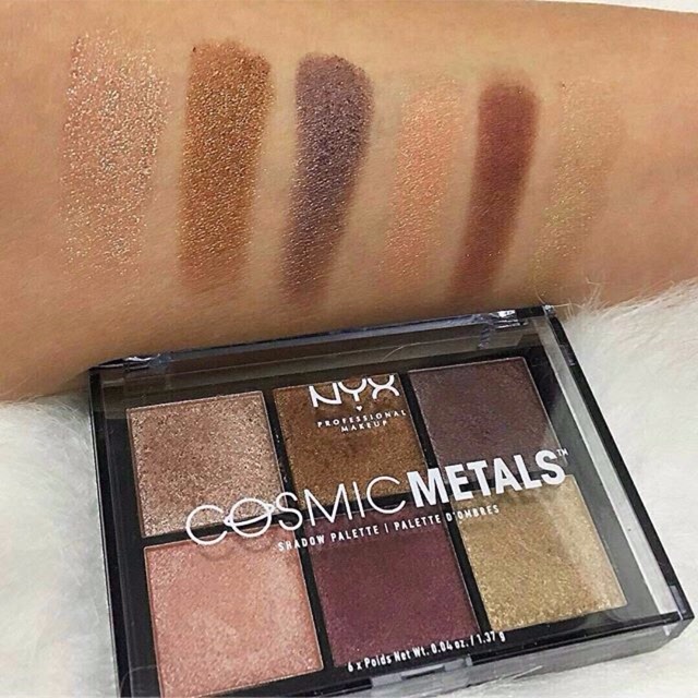 (ของแท้100%) NYX Cosmic Metal Palette | Shopee Thailand