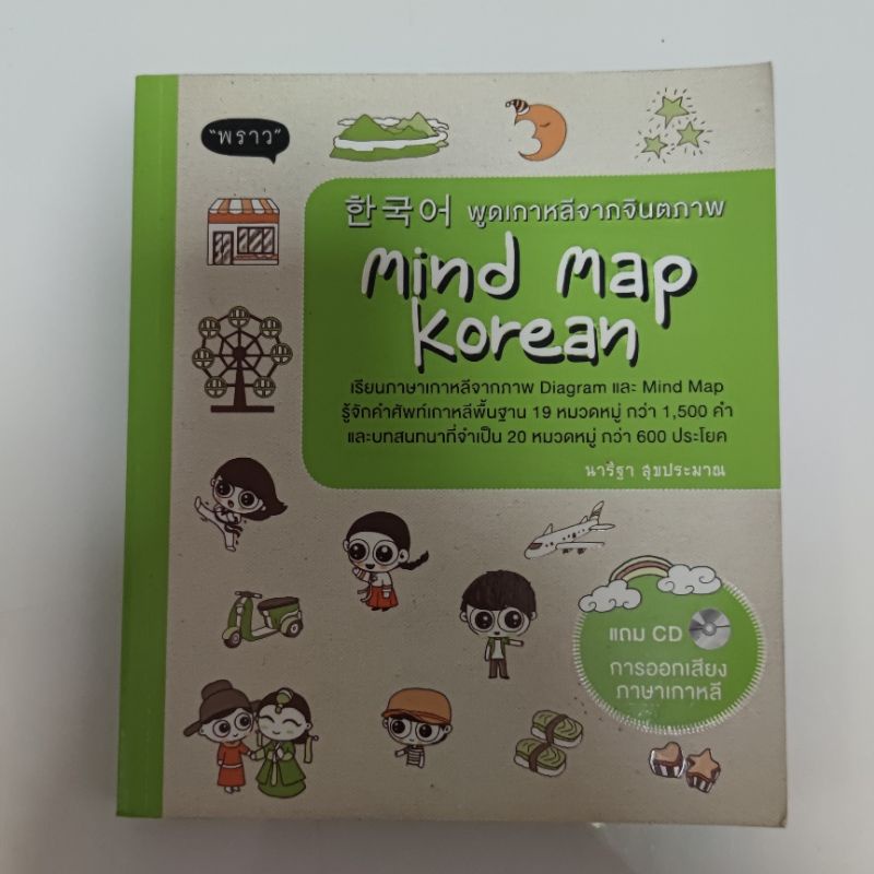 หนังสือเรียนภาษาเกาหลี Mind Map Korean พูดเกาหลีจากจินตภาพ | Shopee ...