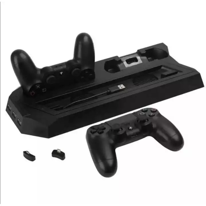 ขาตั้งเครื่องเกม Console PS4 / PS4 Slim / PS4 PRO มีพัดลม ระบายความร้อน ...