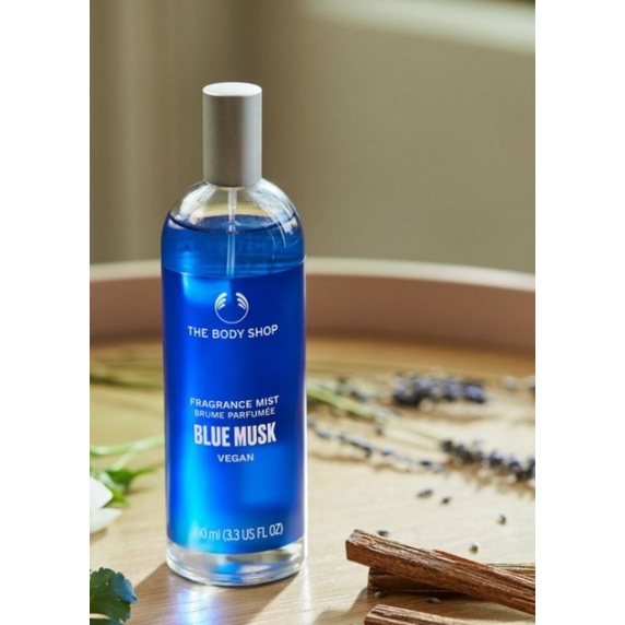 THE BODY SHOP BLUE MUSK BODY MIST 100ML (UNISEX) | Shopee Thailand