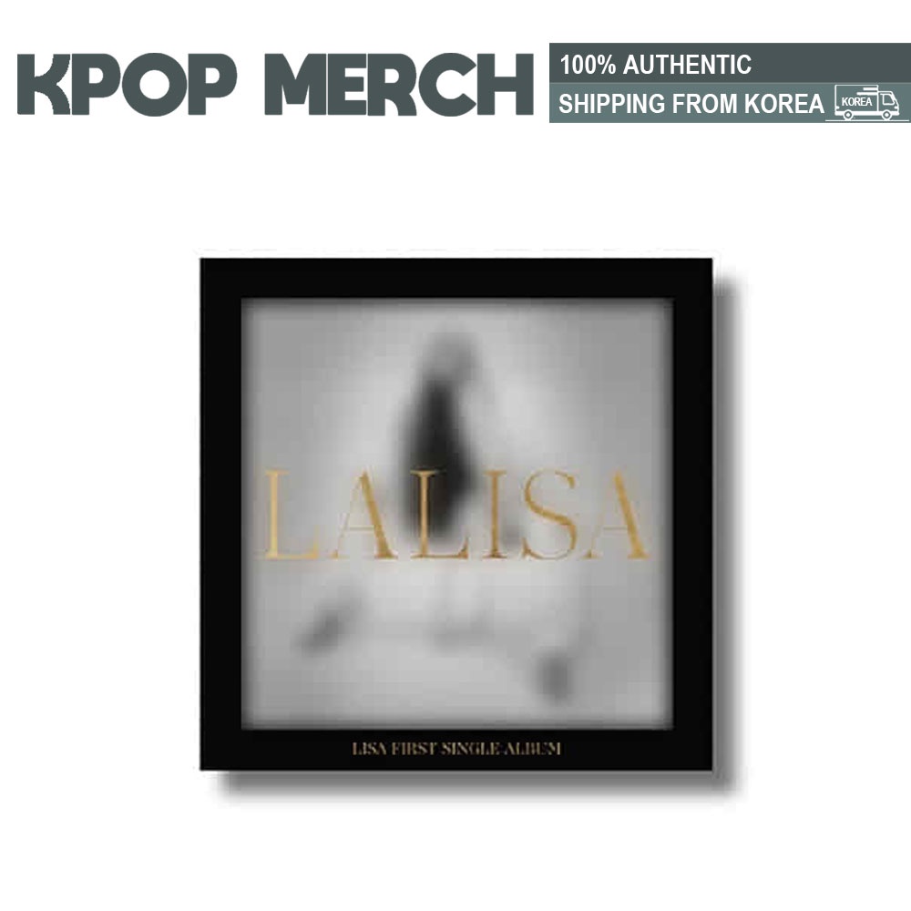 BLACKPINK LISA - First Single Album [ LALISA ]_KiT version | Shopee ...