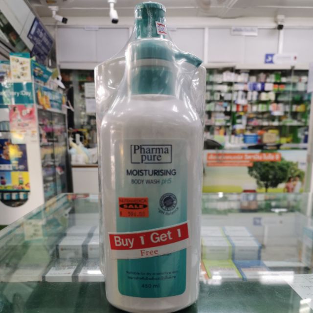 ราคาใหม่ 440บ Pharmapure BODY WASH 1000ml+450ml | Shopee Thailand