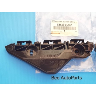 กิ๊ฟกันชนหน้าซ้าย-ขวา TOYOTA vios ปี2007-2012 แท้ (ราคา 2 ชิ้น) #52536 ...