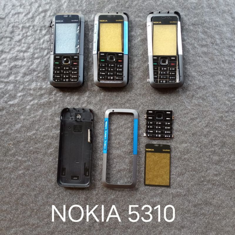 เคส Nokia 5000/5130/5200/5230/5310/5620 ฝาครอบด้านหน้าและด้านหลัง ...