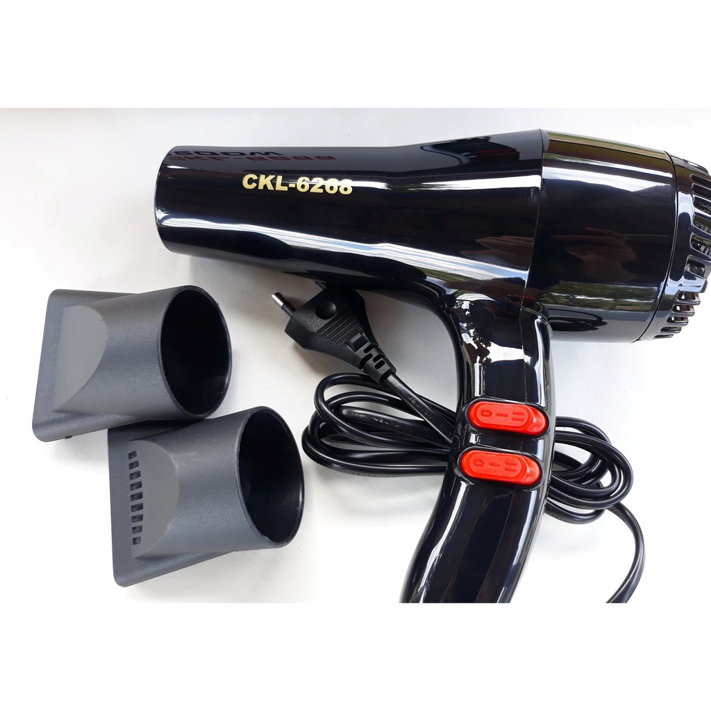 ไดร์เป่าผม 1000w ปรับความร้อน 3 ระดับ รุ่น CKL-6268 | Shopee Thailand