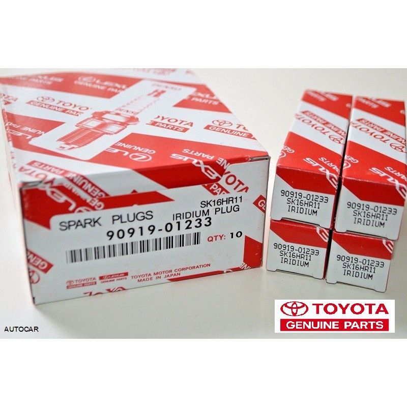 หัวเทียน DENSO IRIDIUM TOYOTA SK16HR11 (Camry ) PART NO 90919-01233 (1 ...