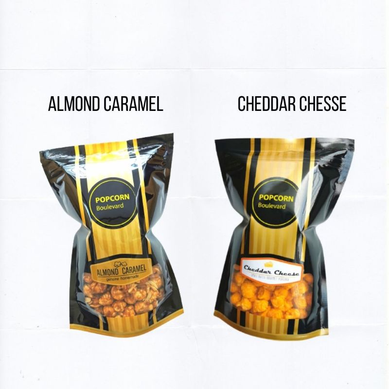 POPCORN Boulevard Favorite Duo - Almond Caramel & Cheese แพ็คคู่หูป๊อปค ...