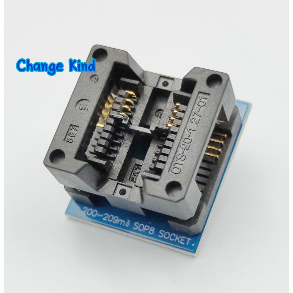 Socket IC SOIC8 SOP8 สำหรับ ไอซี 25XXX ขนาด 200 mil | Shopee Thailand