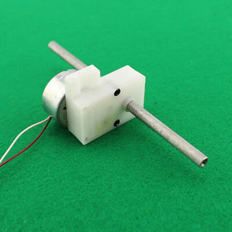 Double Shaft 300 Gear Motor DC 1V-6V 3V 5V 6-166RPM Long Axis Electric ...