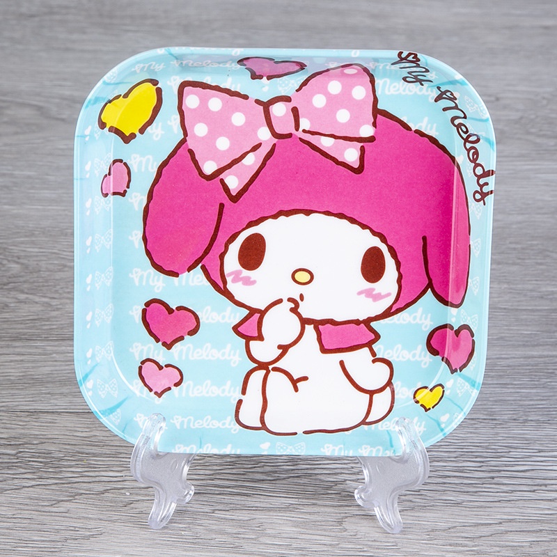 Hobby Hello Kitty Sullivan Frozen melody จานเมลามีน เรซิ่น บนโต๊ะอาหาร ...