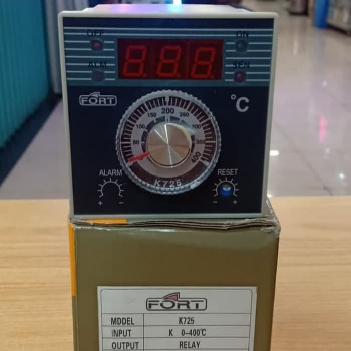 เทอร์โมควบคุมอุณหภูมิ แบบอนาล็อก 72X72 มม. K725 | Shopee Thailand