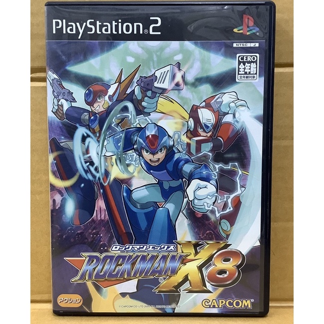 แผ่นแท้ [PS2] Rockman X8 (Japan) (SLPM-65730) X 8 Mega Man Megaman Rock ...