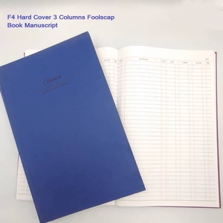 Tropical F4 ปกแข็ง 3 คอลัมน์ สมุด Foolscap Manuscript /Buku Log Kulit ...