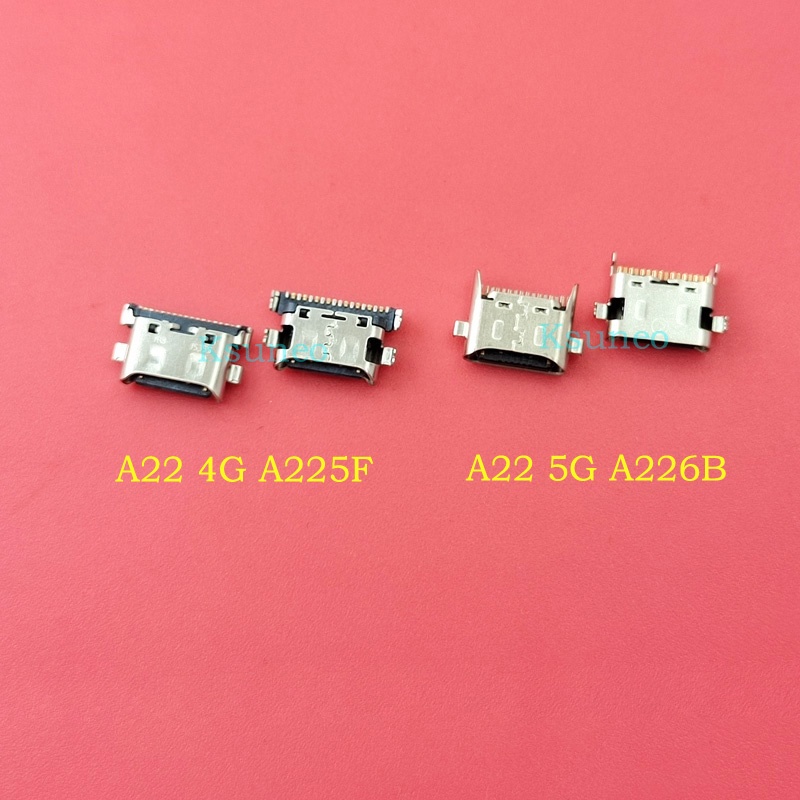 ปลั๊กแจ็คซ็อกเก็ตชาร์จ USB สําหรับ Samsung Galaxy A22 4G A225F A22 5G ...