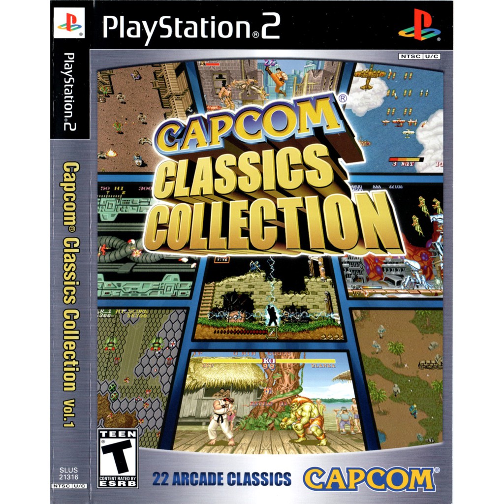 แผ่นเกมส์ Capcom Classics Collection PS2 Playstation2 คุณภาพสูง ราคาถูก ...