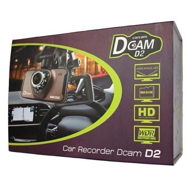 กล้องติดรถยนต์ Dcam D2 คมชัดระดับ Full hd เห็นชัดทั้งกลางวัน กลางคืน | Shopee Thailand