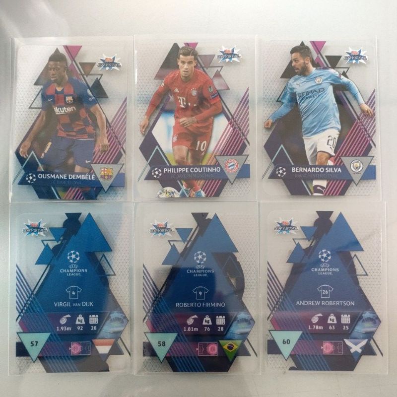 Topps Crystal UCL 2019/20 | Shopee Thailand