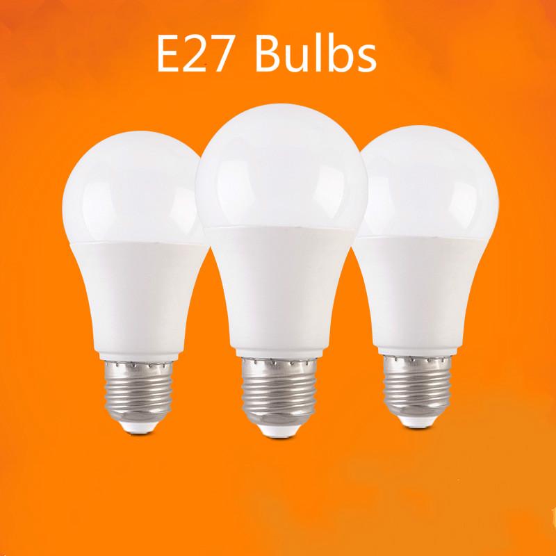 Led Bulb E27 3W, 5W, 7W ,9W ,12W 18W watts Daylight Cool White & Warm ...