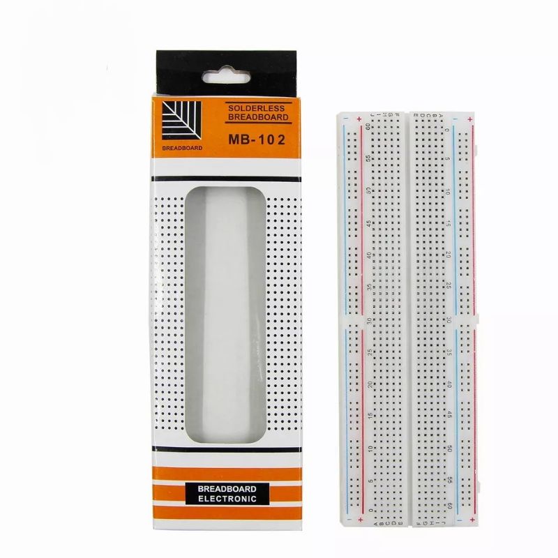 Breadboard 830 จุด PCB Board MB-102 MB102 ทดสอบพัฒนาหรือ arduino ...