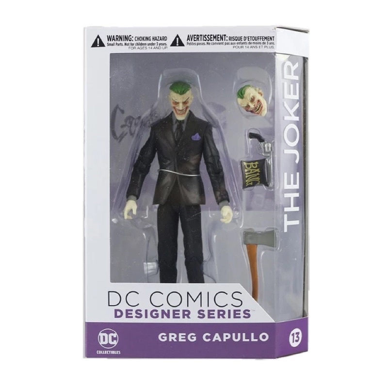 ฟิกเกอร์ The Joker Greg Capullo DC Comics Designer Series | Shopee Thailand