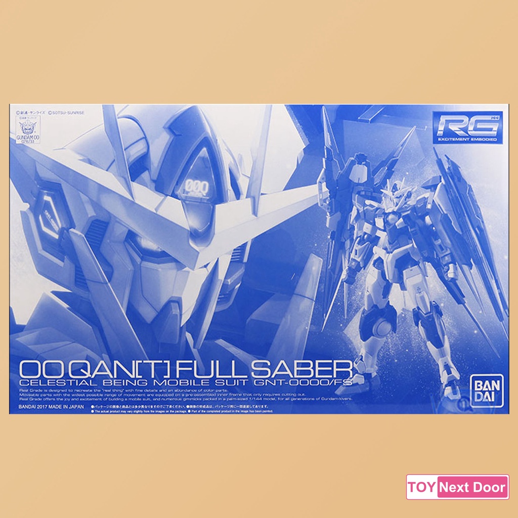 [P-Bandai] RG 1/144 00 Qan[T] Full Saber | Shopee Thailand