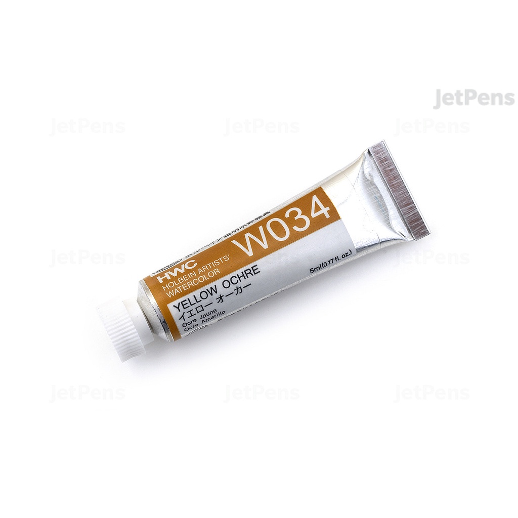 Yellow Ochre 5ml/15ml/60ml (W034/W234/WW034) Series A สีน้ำ โฮลเบน (โฮ ...
