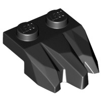 [150] ชิ้นส่วนเลโก้ Lego Part Plate, Modified 1 x 2 with 3 Claws / Rock ...