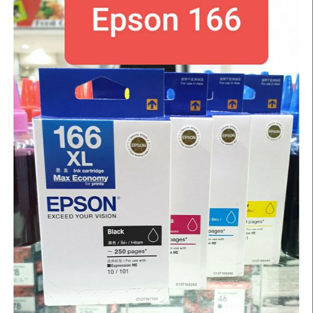 หมึกพิมพ์อิงค์เจ็ต Epson 166 แท้100% Original Ink สำหรับ printer Epson ...