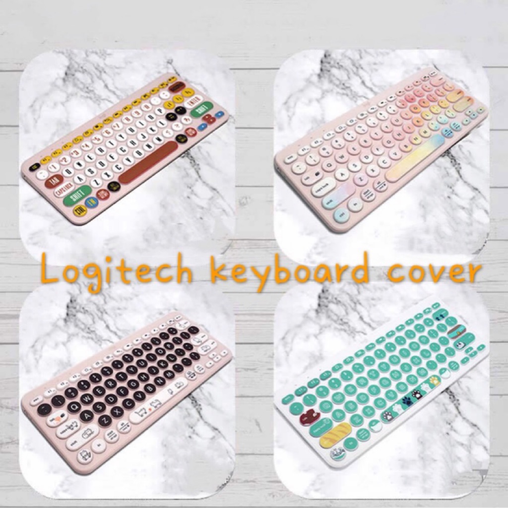 ฟิล์มซิลิโคนใส ป้องกันคีย์บอร์ดแล็ปท็อป สําหรับ Logitech K480 K380 | Shopee Thailand