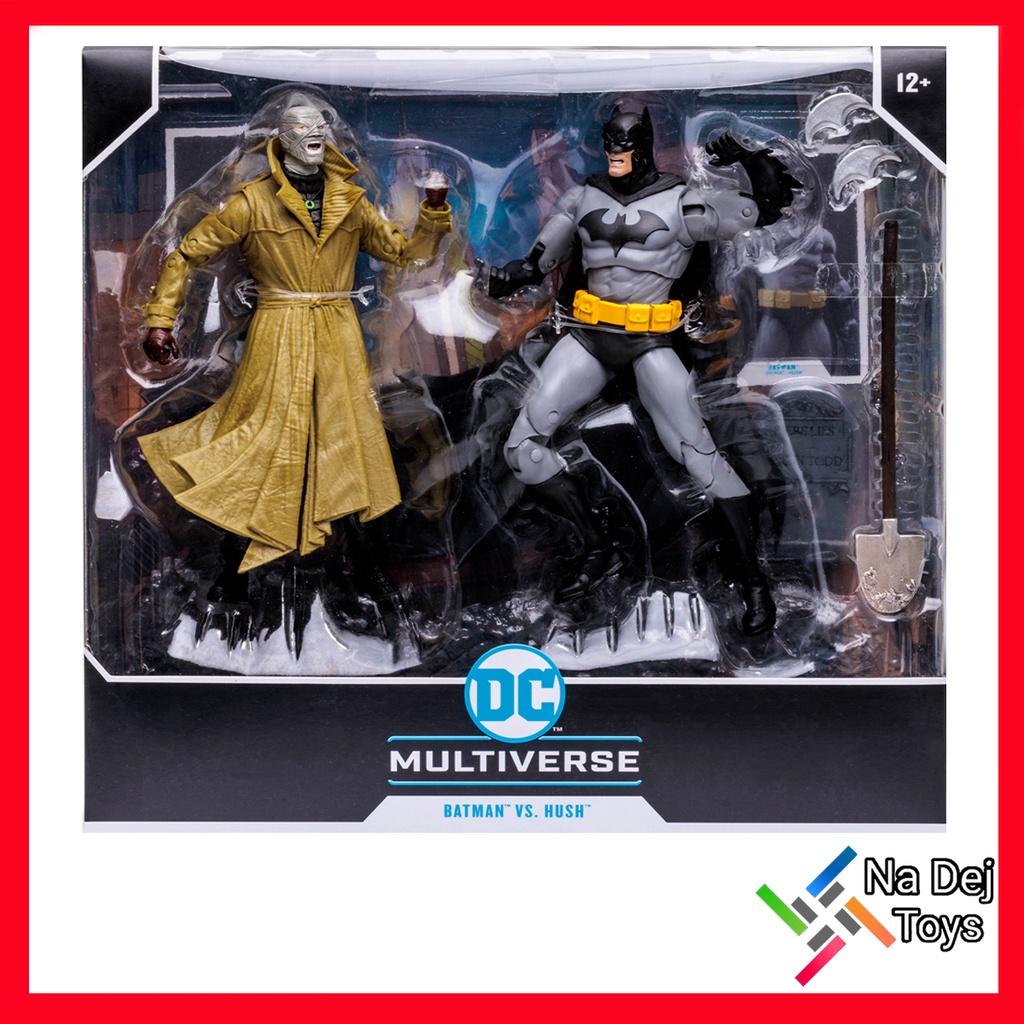 Batman vs Hush DC Multiverse McFarlane Toys 7" Figure แบทแมน ปะทะ ฮัช ...