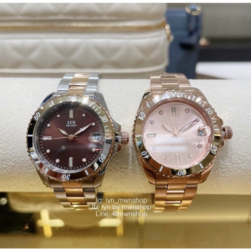 Lyn นาฬิกา ของแท้จากชอป พร้อมกล่อง | Shopee Thailand