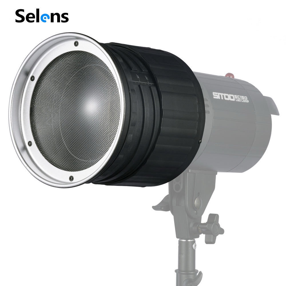 Selens Spotlight Condenser ฟิล์มคอนเดนเซอร์ ไฟสปอตไลท์ ซูมได้ พร้อมเมาท ...
