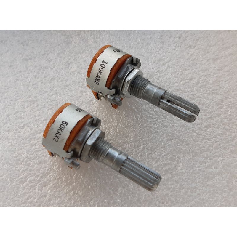 Alps RK16 16 Type Dual 50KA 100KA 50KB 100KB ×2 VR Volume Potentiometer ...