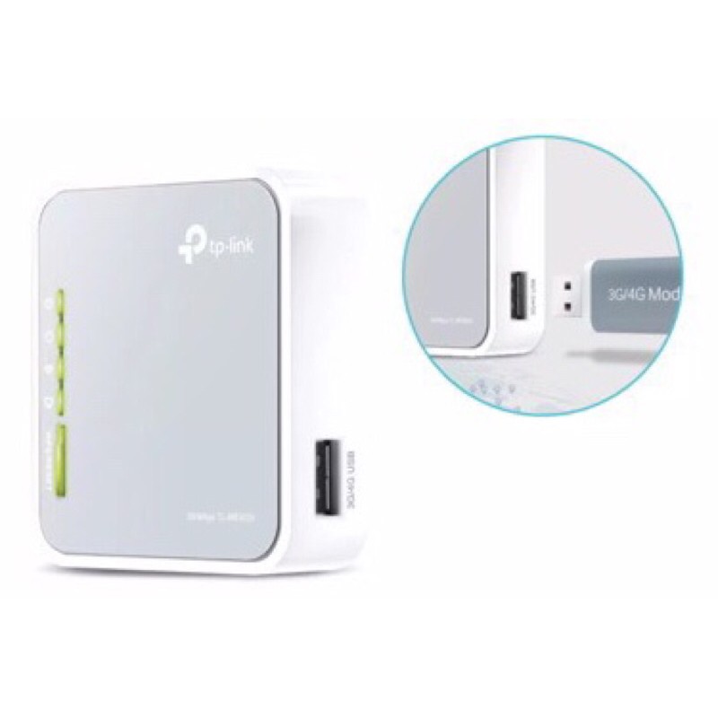 TP-Link TL-MR3020 Portable 3G/4G Wireless N Router | Shopee Thailand