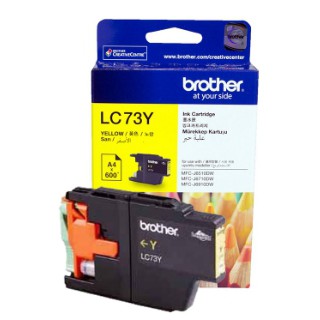 ตลับหมึกอิงค์เจ็ท สีเหลือง Brother LC-73Y | Shopee Thailand