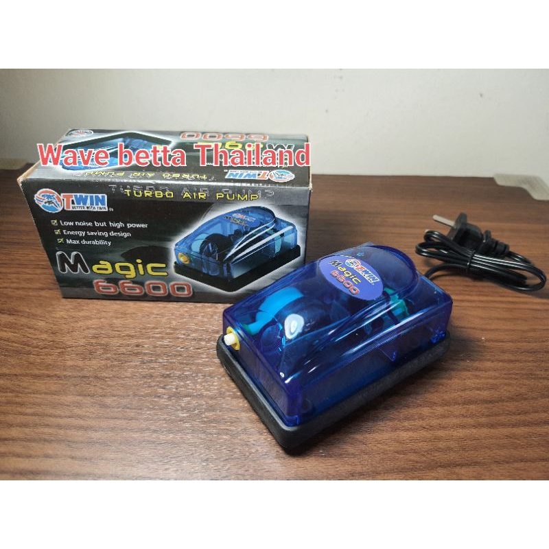 Magic-6600 และ Magic-8800 (ปั๊มลม 1 ทาง และ 2 ทาง เหมาะสำหรับตู้ปลา อ่างปลาขนาดเล็ก) | Shopee ...