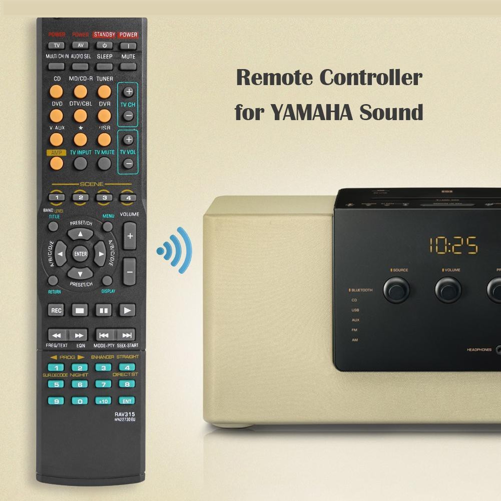 (สินค้าอยู่ไทยพร้อมส่ง) Remote RAV315 สำหรับ AVR Yamaha RX-V363 463 315 ...