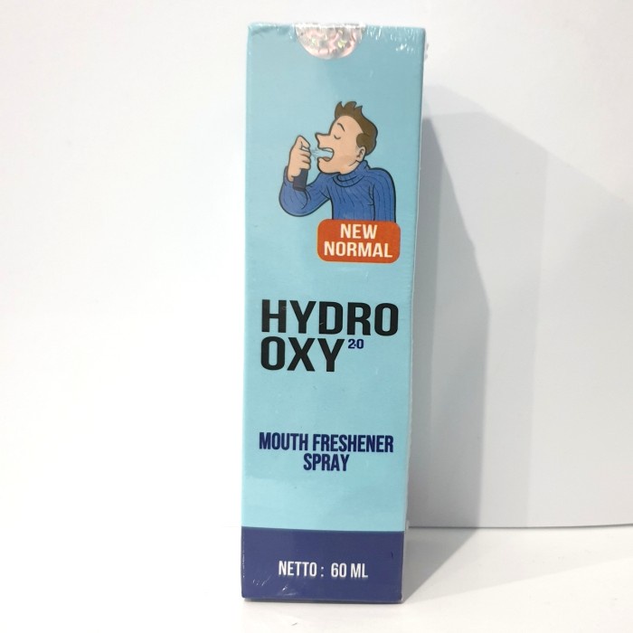 Hydro OXY 2.0 MOUTH FRESHENER SPRAY สเปรย์ 60 มล. 60 มล. BPOM แบบเปิด ...