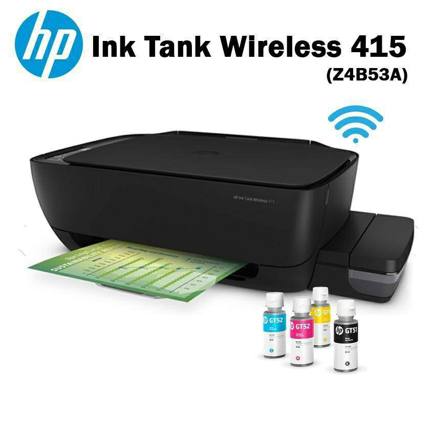 เครื่องปริ้นเตอร์ PRINTER HP Ink Tank Wireless 415 All in one / Tank ...