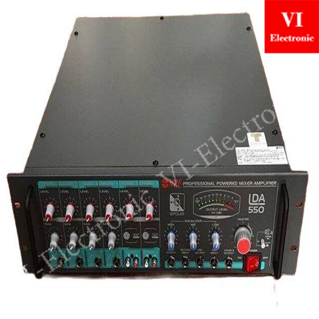 เพาเวอร์ เครื่องขยายเสียง NPE LDA-550 ใช้ MIC ได้ 4 ช่อง กำลังวัตต์ 550W สินค้ารับประกัน 1 ปี ...