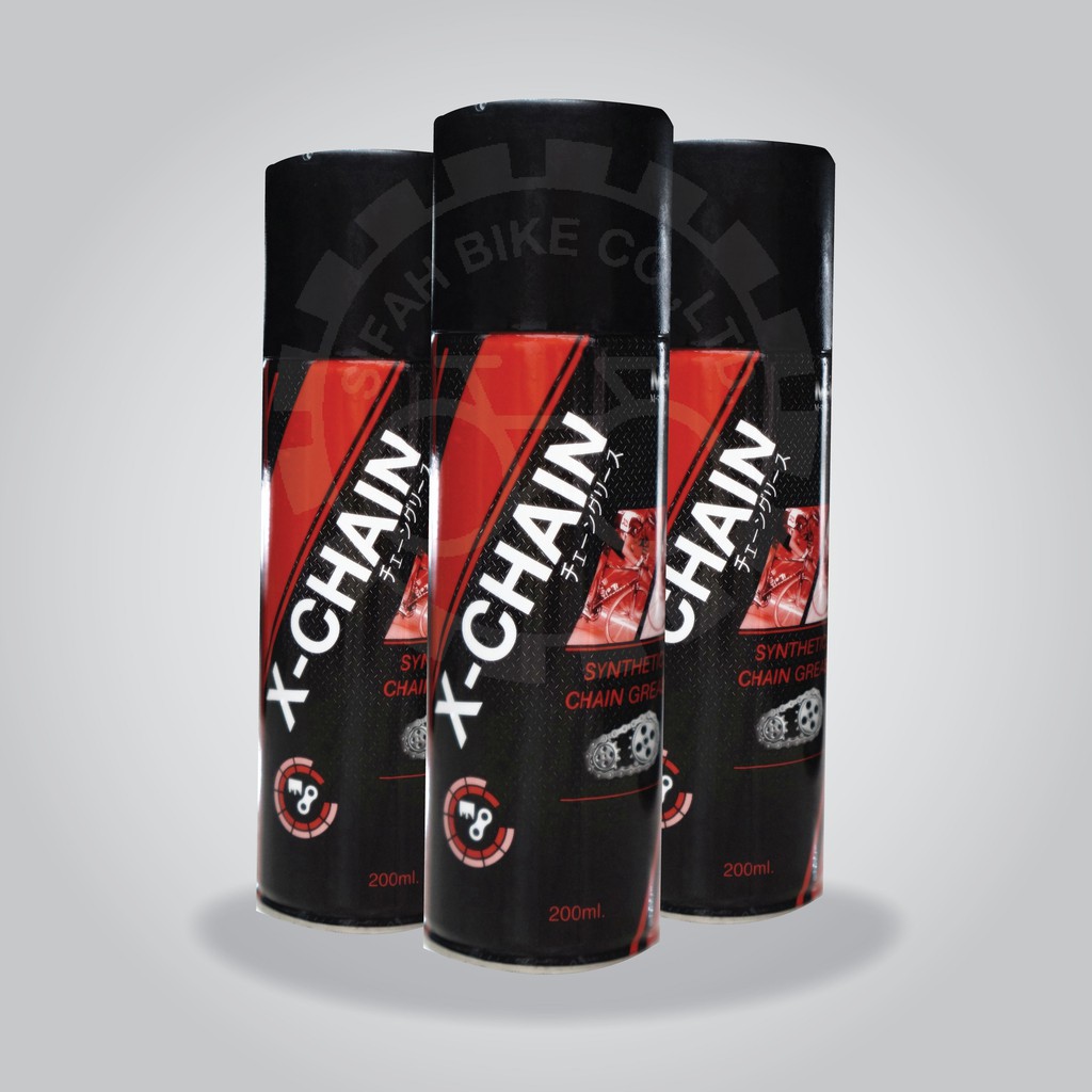X-CHAIN 519 สเปรย์จารบีฉีดโซ่ เป็นจารบีเกรดสูง แทรกซึมได้ดี | Shopee ...