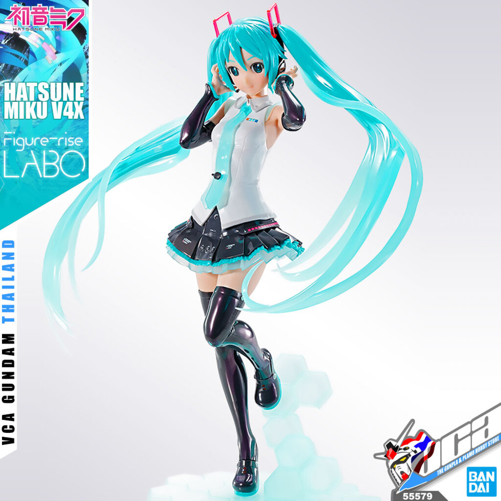 BANDAI FIGURE-RISE LABO FUMINA HATSUNE MIKU V4X FIGURE RISE พลาสติก ...