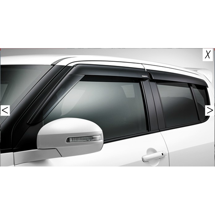 ชุดคิ้วกันสาด (83905-71L00-000) SUZUKI Swift 2012-2017(1ชุด = 4 ชิ้น ...