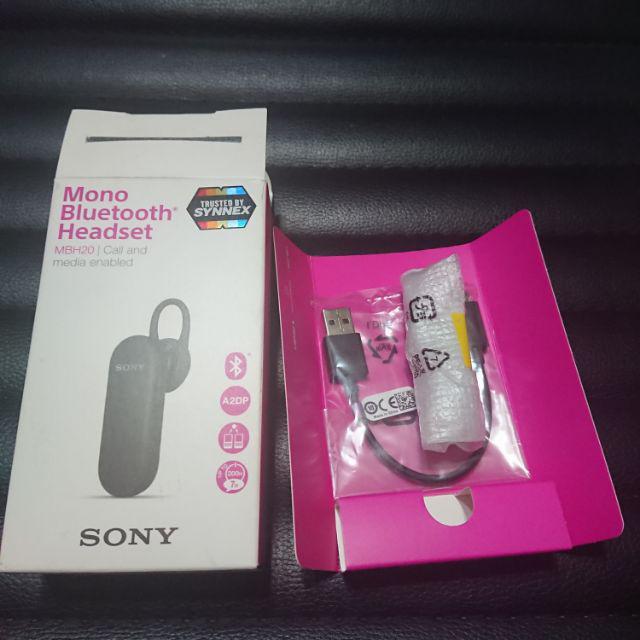 หูฟังบลูทูธ Sony MBH20 Mono Bluetooth | Shopee Thailand
