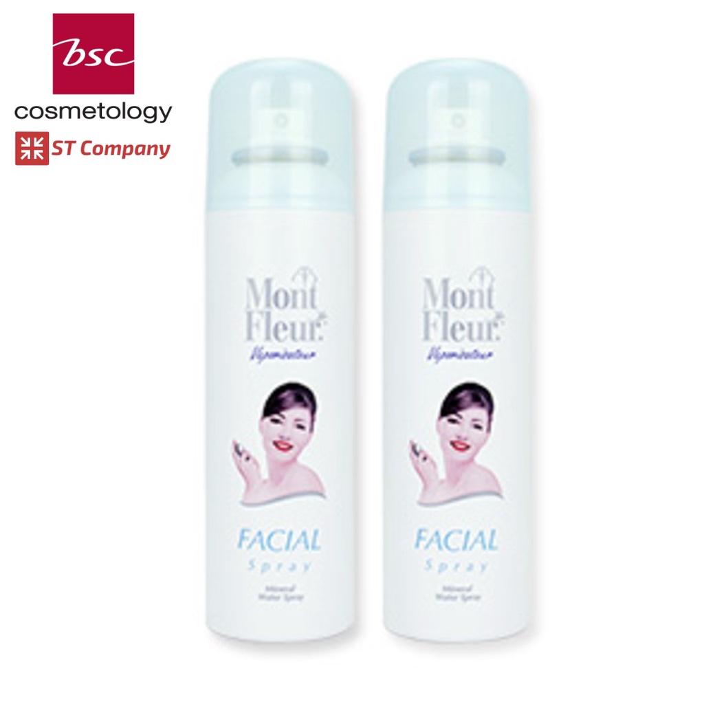 2 ขวด 🔥 Mont Fleur Mineral Water Facial Spray 150 มล. มองต์เฟลอ มอง ...