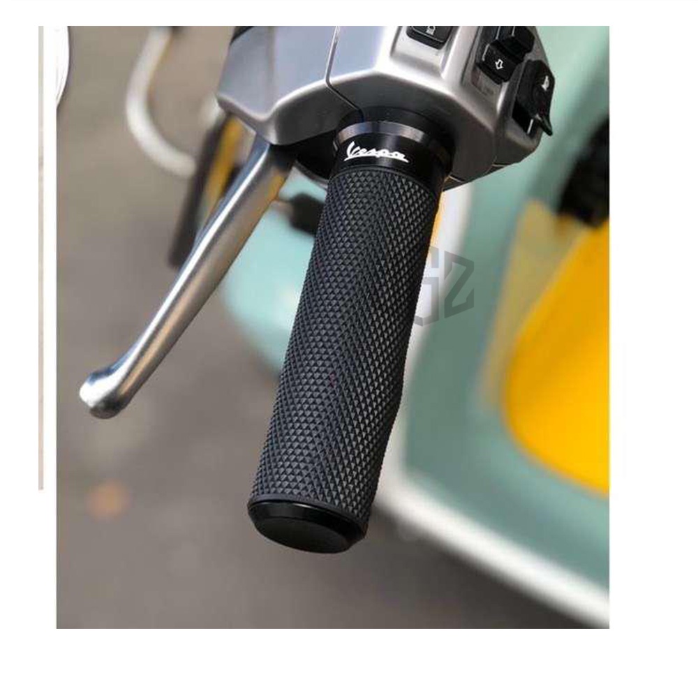 for VESPA ปลอกแฮนด์ Hand Grips Motorcycle CNC Handle Bar Grip Throttle ...