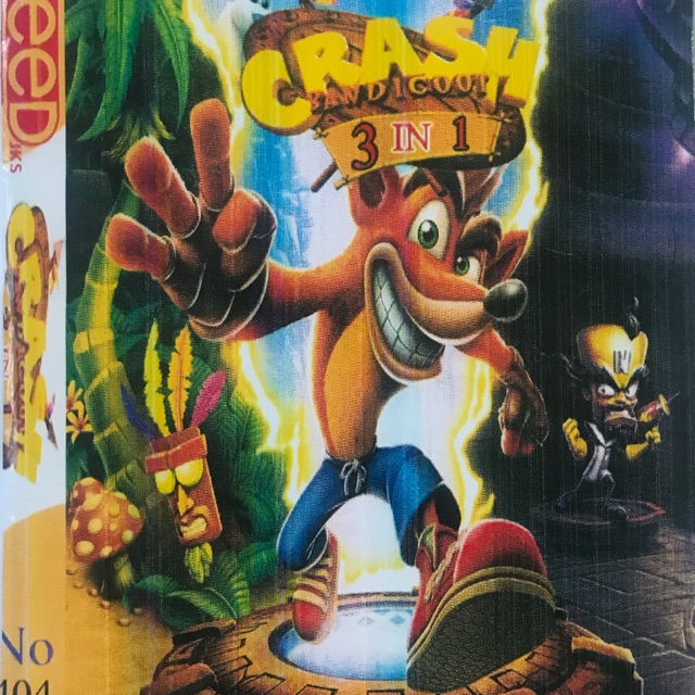 แผ่นเกมส์ PS2 Crash Bandicoot 3in1 | Shopee Thailand