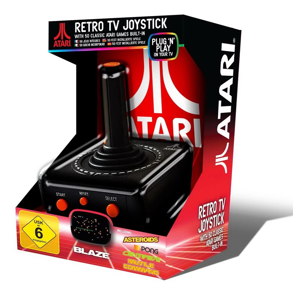 OTHER ATARI RETRO TV PLUG AND PLAY CONSOLE (EURO) | Shopee Thailand