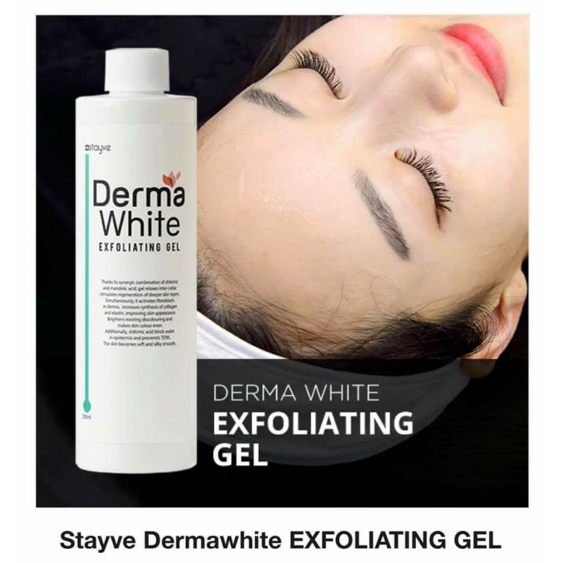 derma white exfoliating gel(พร้อมส่ง) | Shopee Thailand